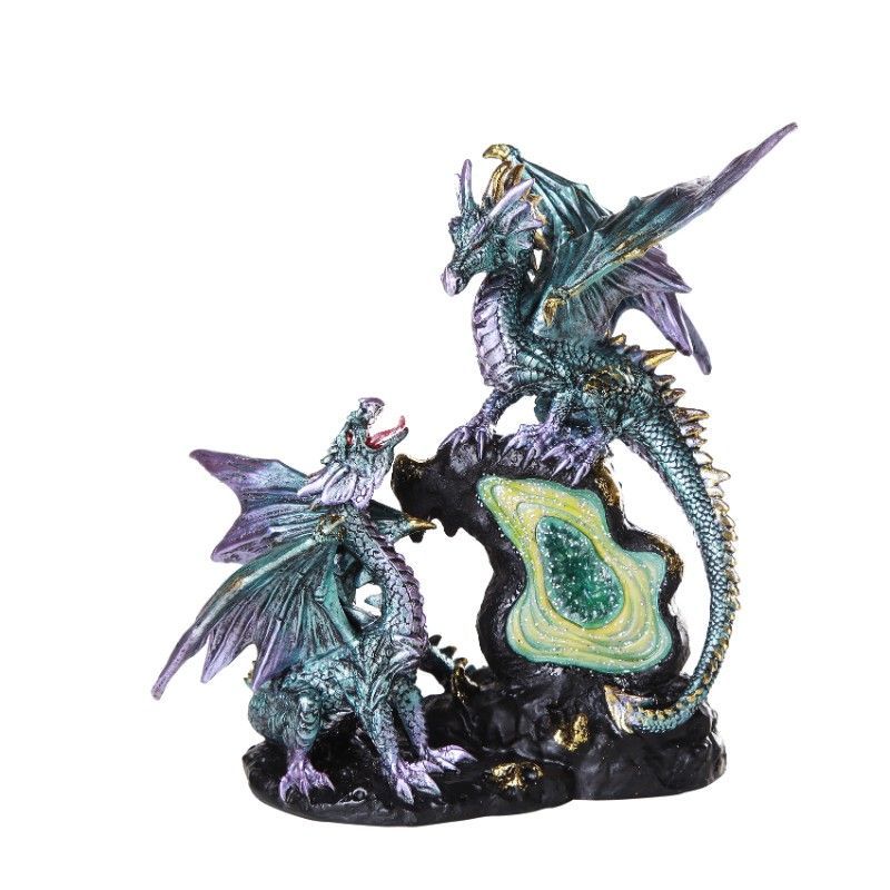 Dragon Family Statue - 10.75" (LED) – Spiritually Rooted